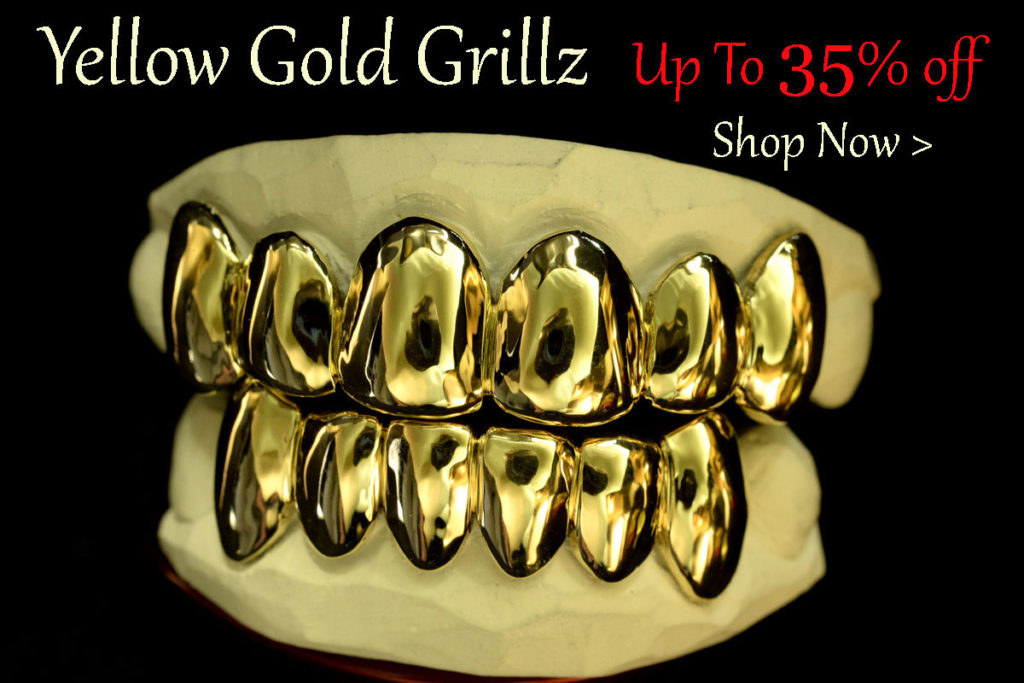 Custom Gold Grillz - Buy Gold Teeth Online